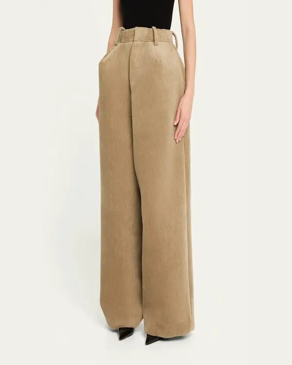 Marc Jacobs Corduroy Wide Leg Trousers
