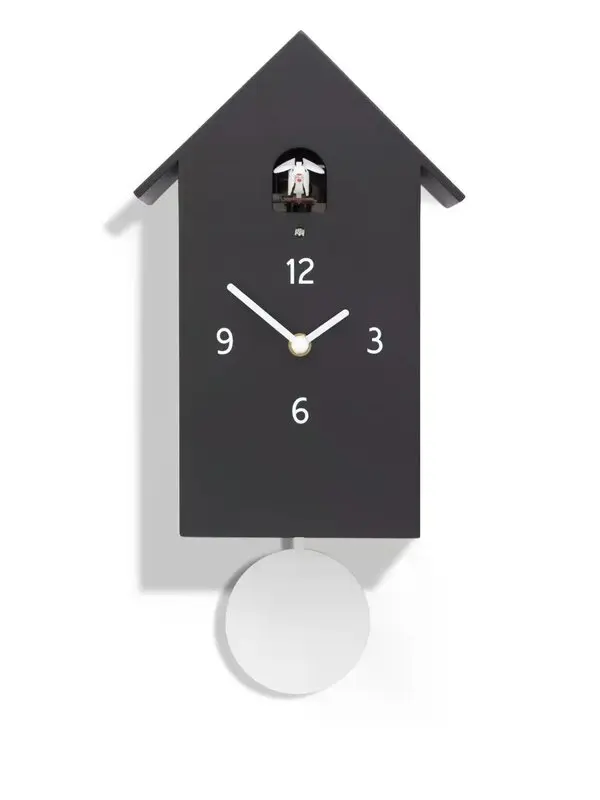 DOMENICONI Zuba Cuckoo Clock - Black