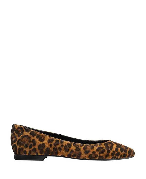 MARGAUX LONNBERG The Pointe Flats - Leopard Suede