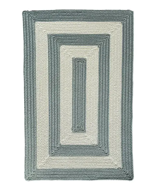 CAPEL Timeless Indoor/outdoor 0160q Concentric Area Rug 11'4x14'4 - Blue