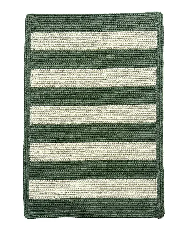 CAPEL Timeless Indoor/outdoor 0160x Cross Sewn Area Rug 11'4x14'4 - Green