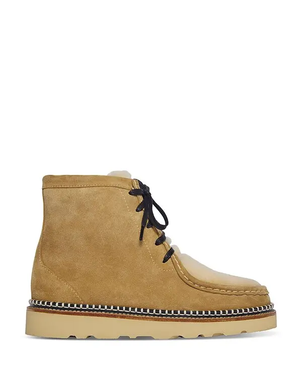 Freda Salvador Winnie Suede & Shearling Boots