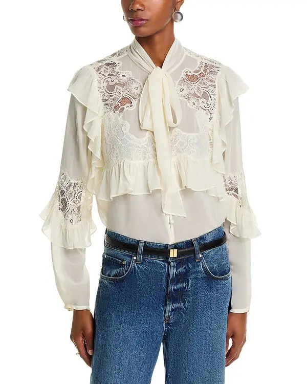 LoveShackFancy Farah Blouse