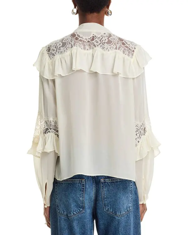LoveShackFancy Farah Blouse