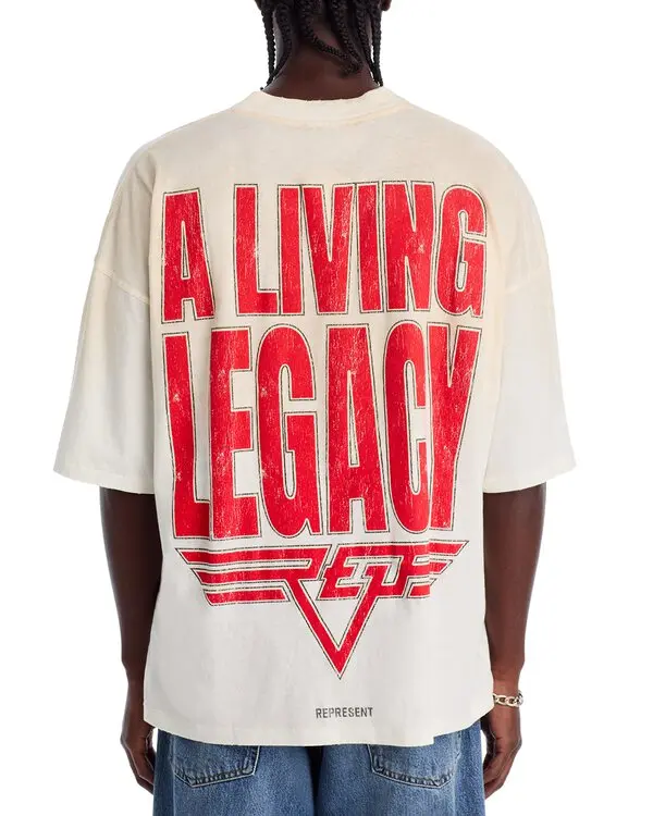 REPRESENT Living Legacy Tee - Ecru