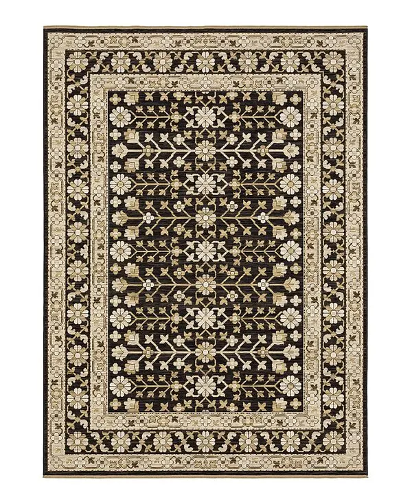 ORIENTAL WEAVERS Acacia Aca10 Area Rug 6'7x9'6 - Black