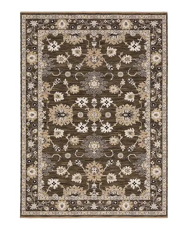 ORIENTAL WEAVERS Acacia Aca01 Area Rug 9'10x12'10 - Brown