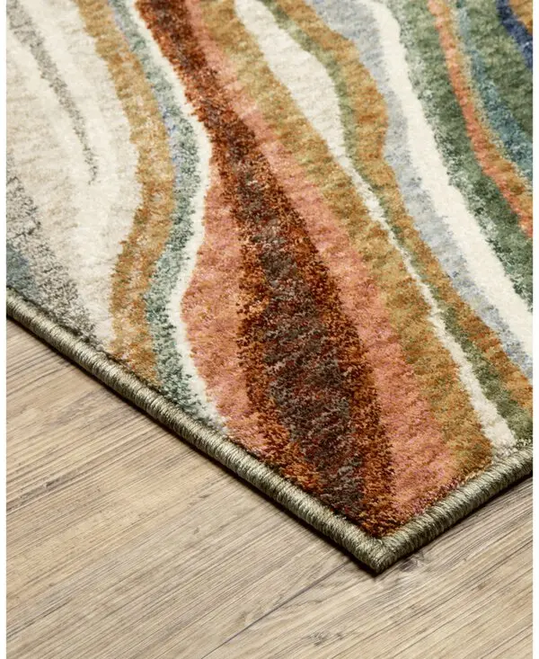 ORIENTAL WEAVERS Tisdell Tis07 Area Rug 9'10x12'8 - Multi