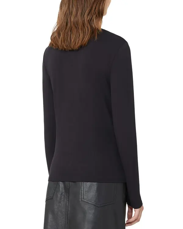 Max Mara Long Sleeve Tee - Black