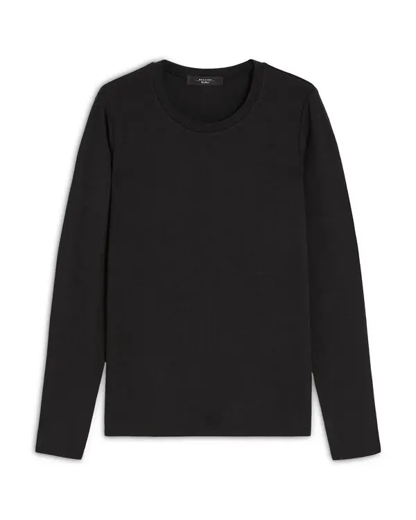 Max Mara Long Sleeve Tee - Black