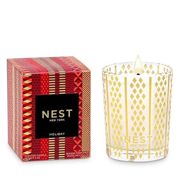 NEST NEW YORK Holiday Votive Candle 2 Oz - No Color