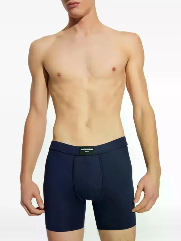 Dsquared2 Logo-patch Boxers - Blue