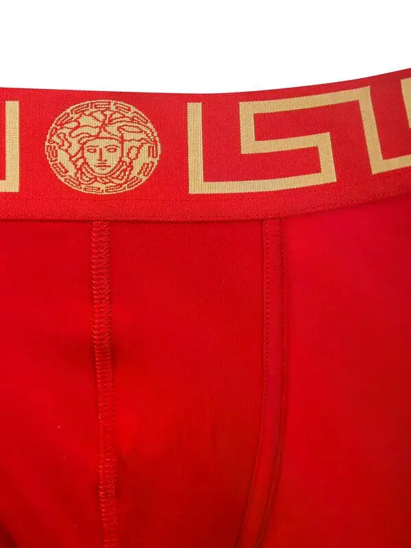 Versace Greca Border Long Boxers