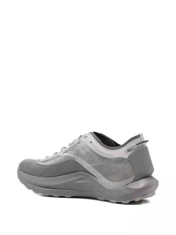 ROA Silver Taupe Lace-up Trainers - Grey