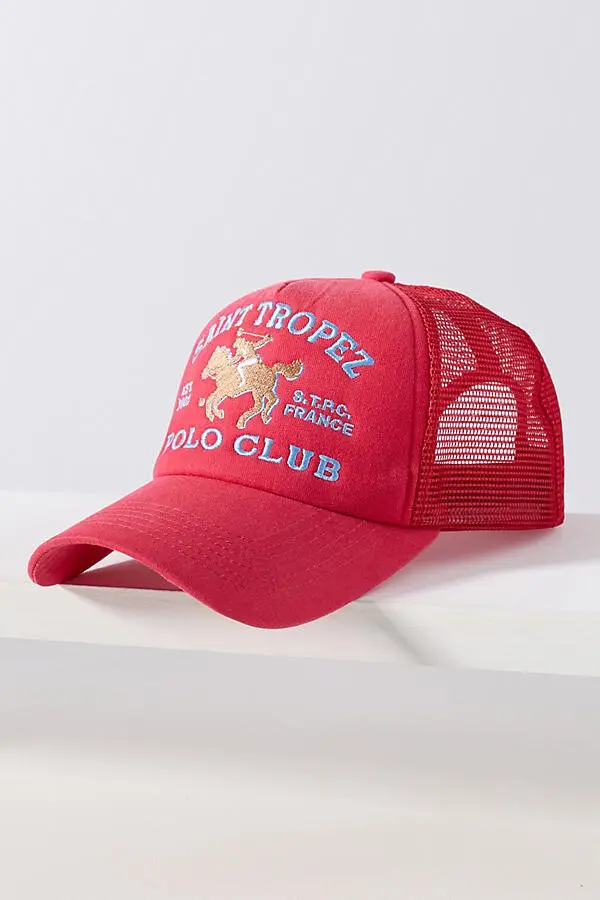 WORN/WEST Trucker Hat - Red Saint Tropez