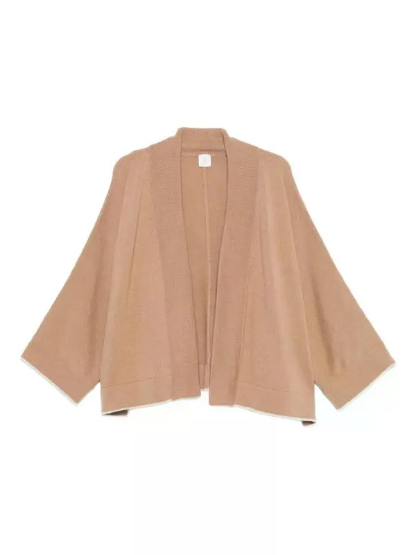 Eleventy Open Front Cardigan