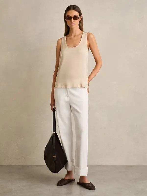 REISS Marta Woven Mules