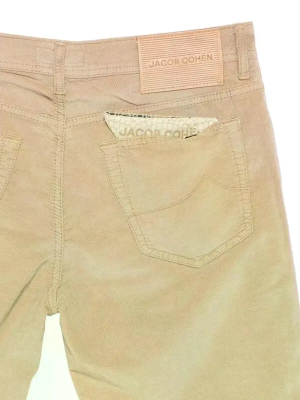 Jacob Cohen Corduroy Pocket Trousers - Neutrals