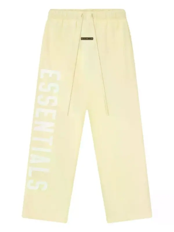 Fear Of God Fleece-texture Lounge Trousers - Yellow