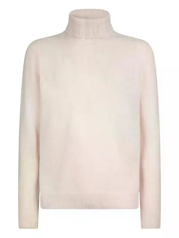 DONDUP Turtleneck Ribbed-hem Sweater