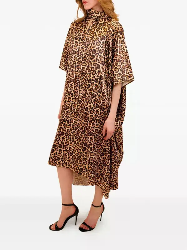 Azeeza Raini Midi Dress - Brown