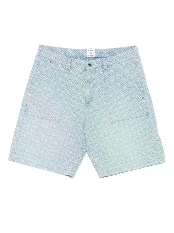 Casablanca Monogram-patterned Shorts