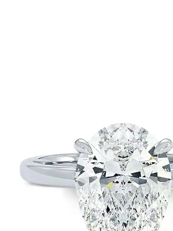 TILLA 14k White Gold Diamond Solitaire Ring