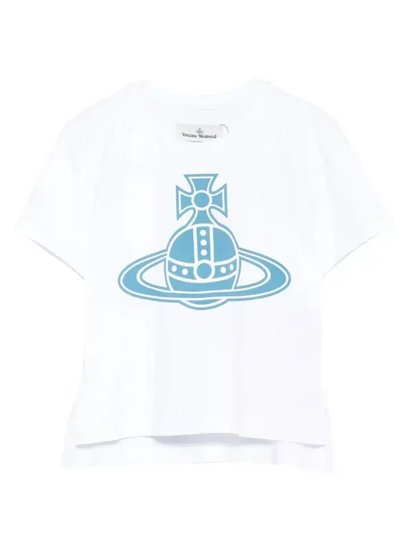 VIVIENNE WESTWOOD Paris Orb T-shirt - White