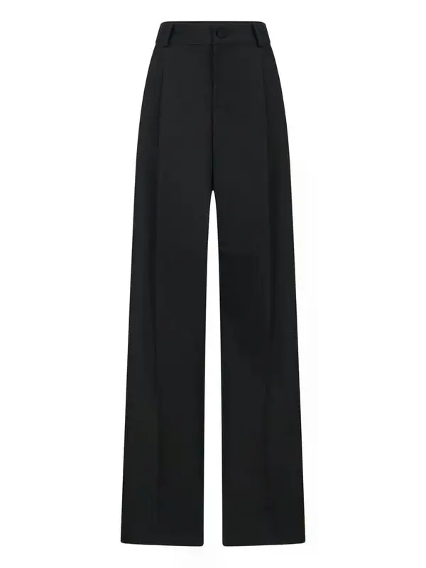 Amen Pleated Wide Leg Trousers