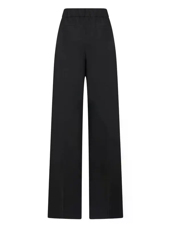 Amen Pleated Wide Leg Trousers