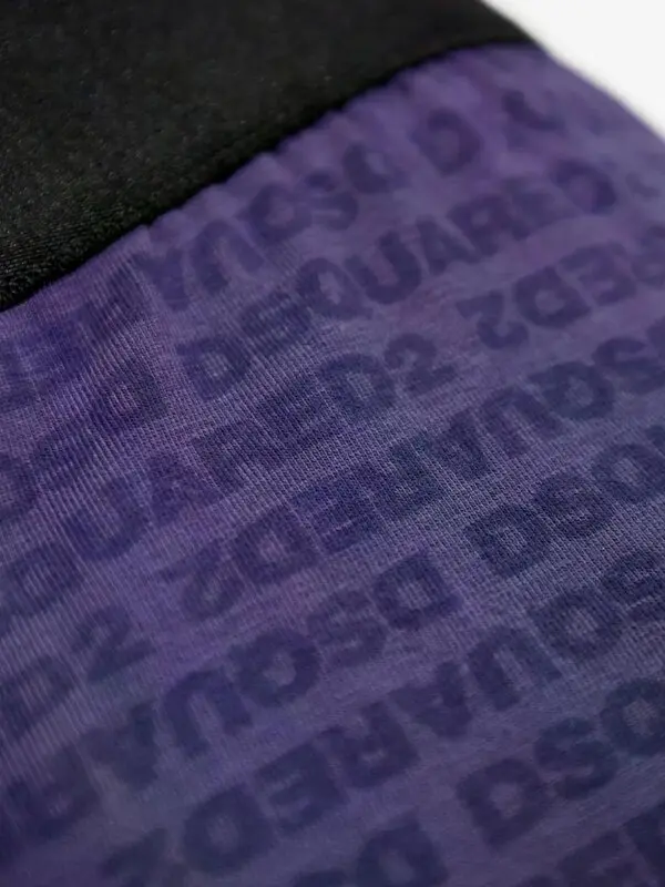 Dsquared2 Logo-pattern Boxers - Purple