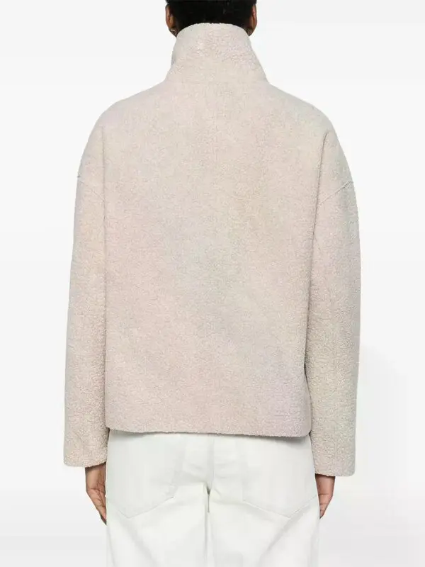 Harris Wharf London Buttoned Long-sleeve Jacket