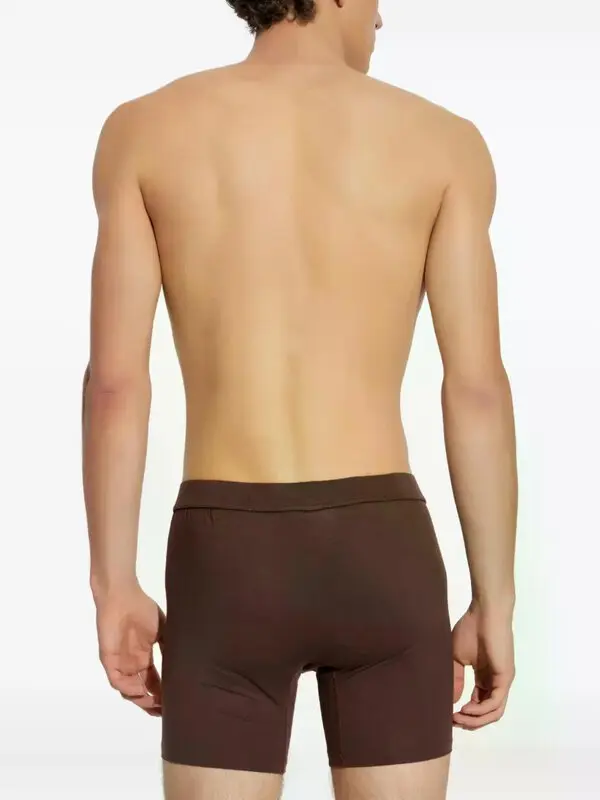 Dsquared2 Logo-patch Boxers - Brown