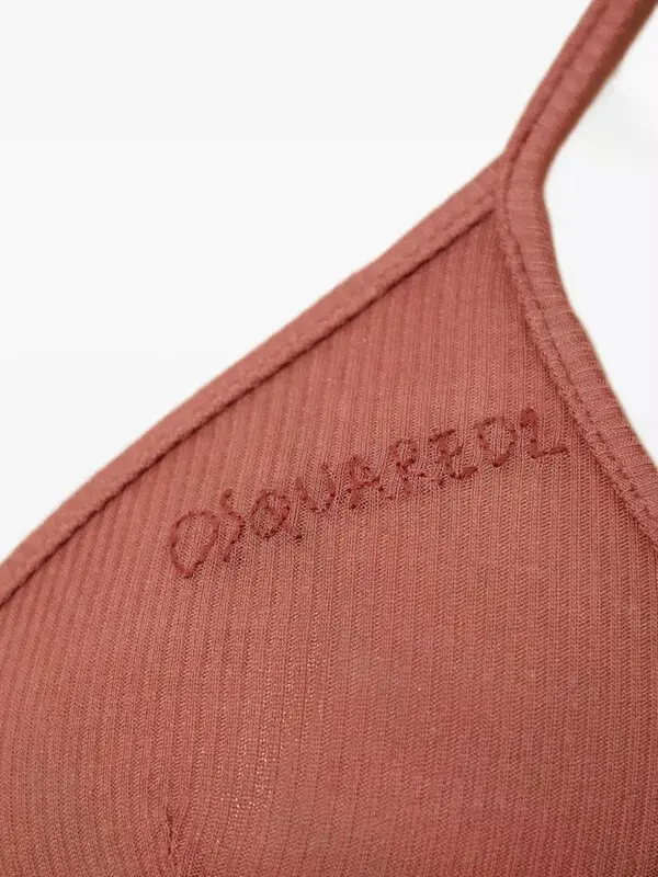 Dsquared2 Logo-embroidered Bra