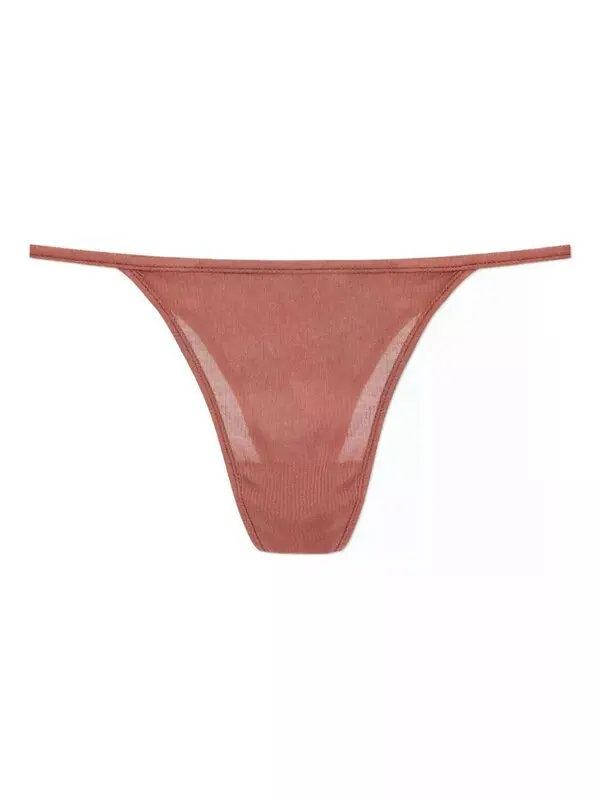 Dsquared2 Ribbed Thong - Pink