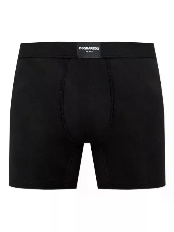 Dsquared2 Logo-patch Boxers - Black