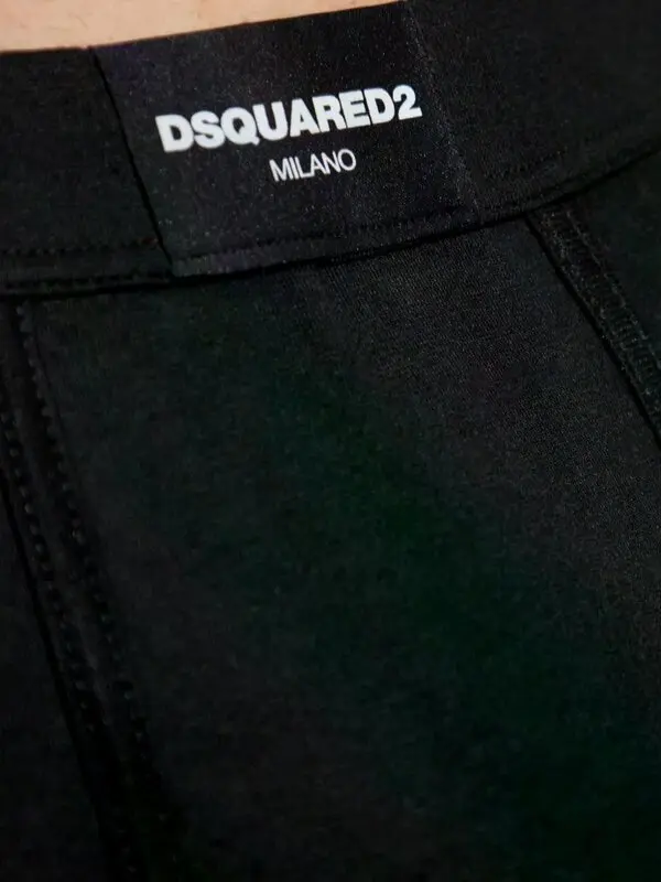 Dsquared2 Logo-patch Boxers - Black