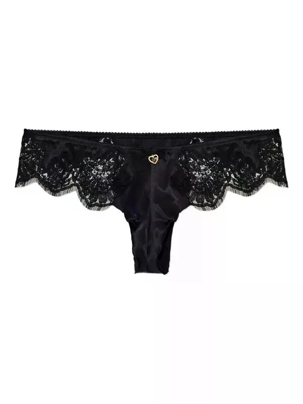 Dsquared2 Lace-detail Briefs - Black