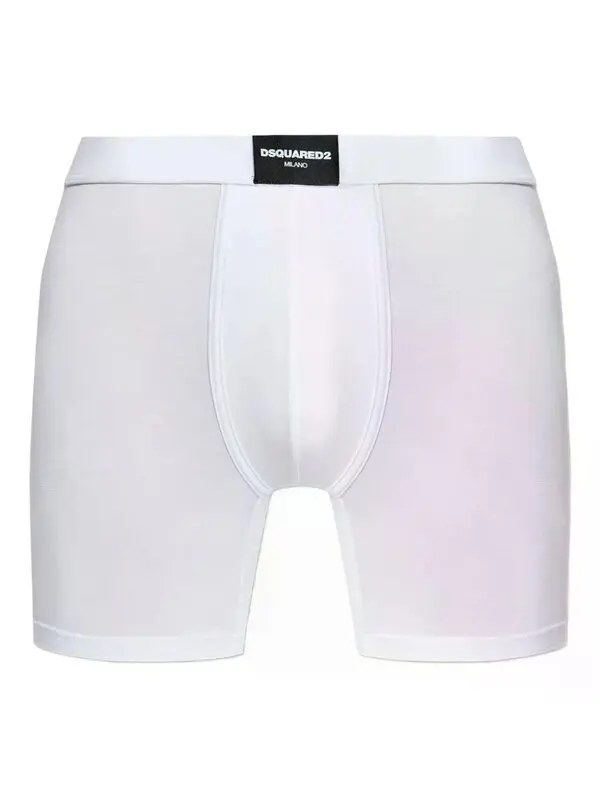 Dsquared2 Logo-patch Boxers - White