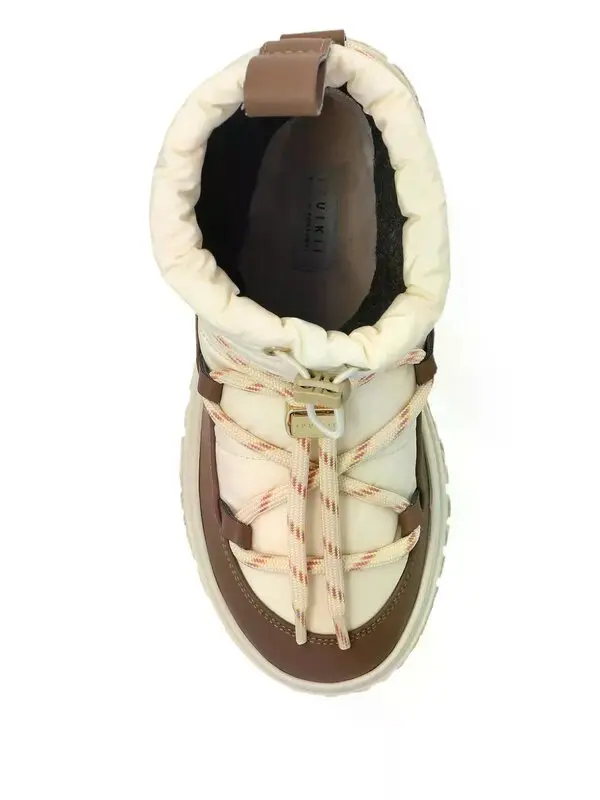 Inuikii Performance Quilted Lace-up Snow Boots