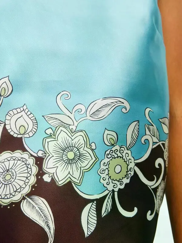 ALEMAIS Gia Mini Dress - Blue