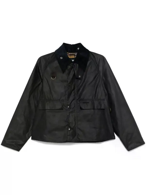 Barbour Corduroy Collar Waxed Jacket