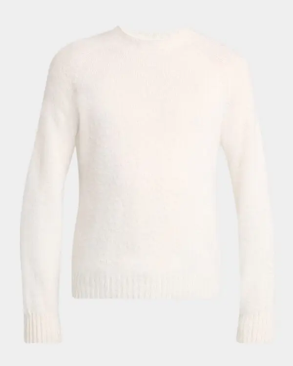 TOM FORD Crewneck Cashmere Sweater - White