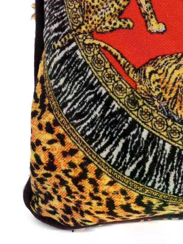 Versace Animal-print Cushion