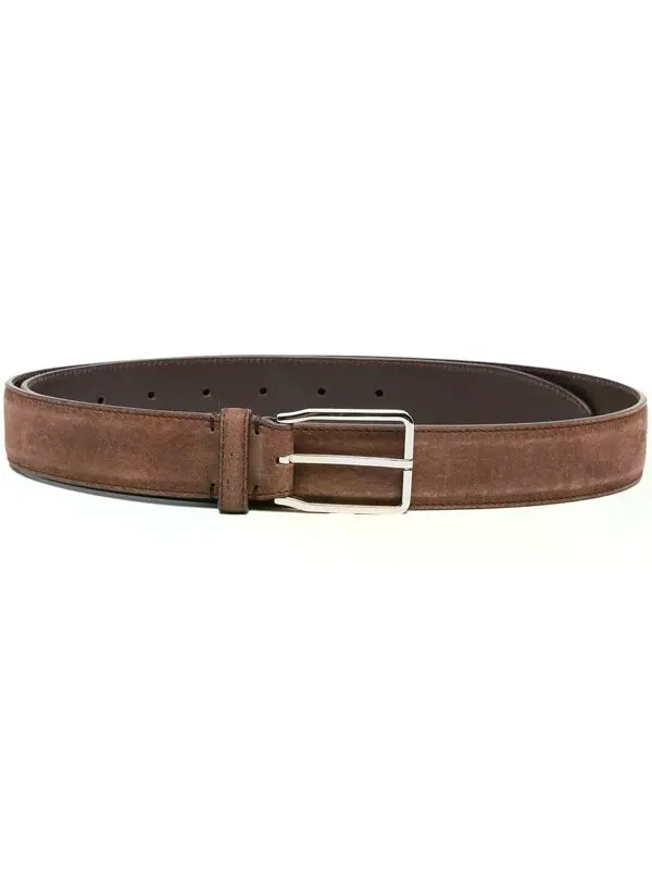Brunello Cucinelli Suede Buckle Belt