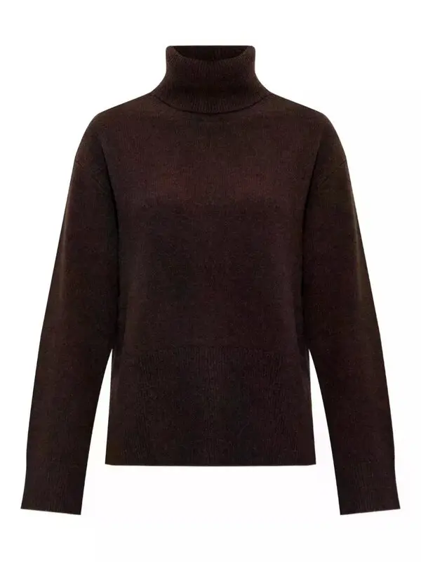 SAMSOE SAMSOE Roll-neck Panelled Sweater
