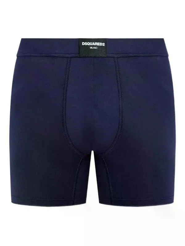 Dsquared2 Logo-patch Boxers - Blue