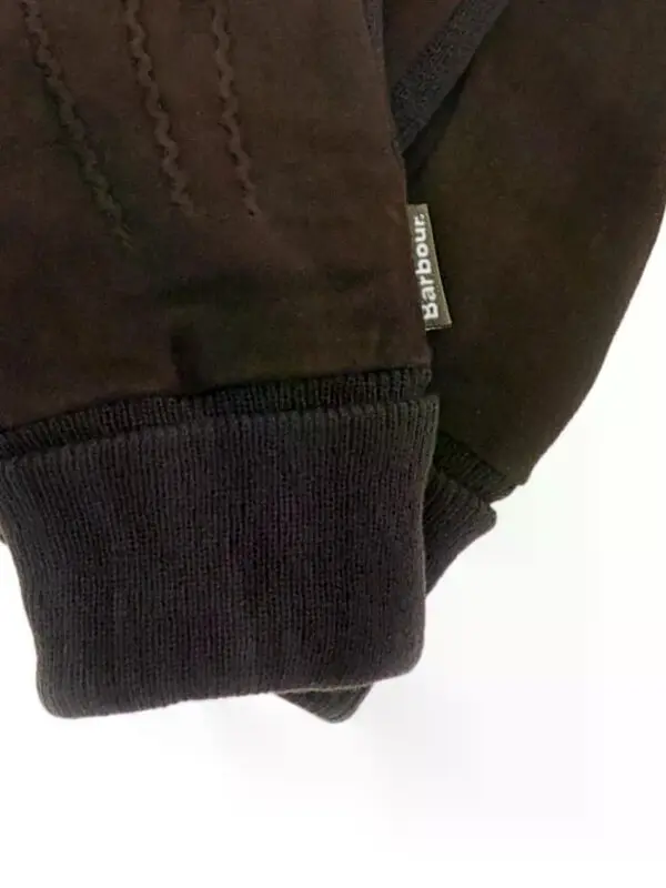 Barbour Magnus Ribbed-cuff Gloves - Brown