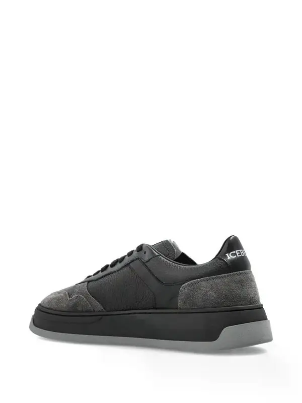 Iceberg Leather Panelled Sneakers
