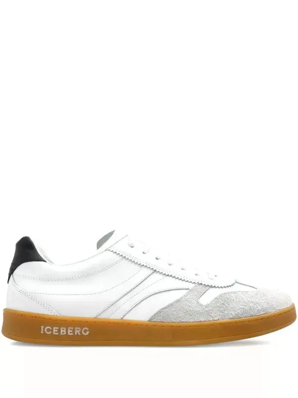 Iceberg Suede Panel Sneakers